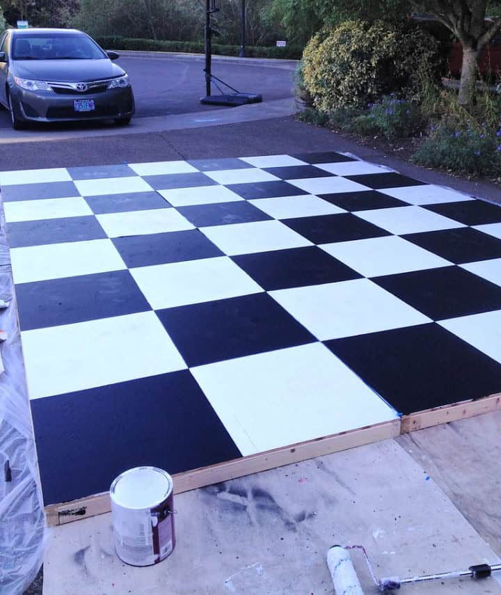 18 Diy Dance Floor On A Budget - Solar Living Savvy
