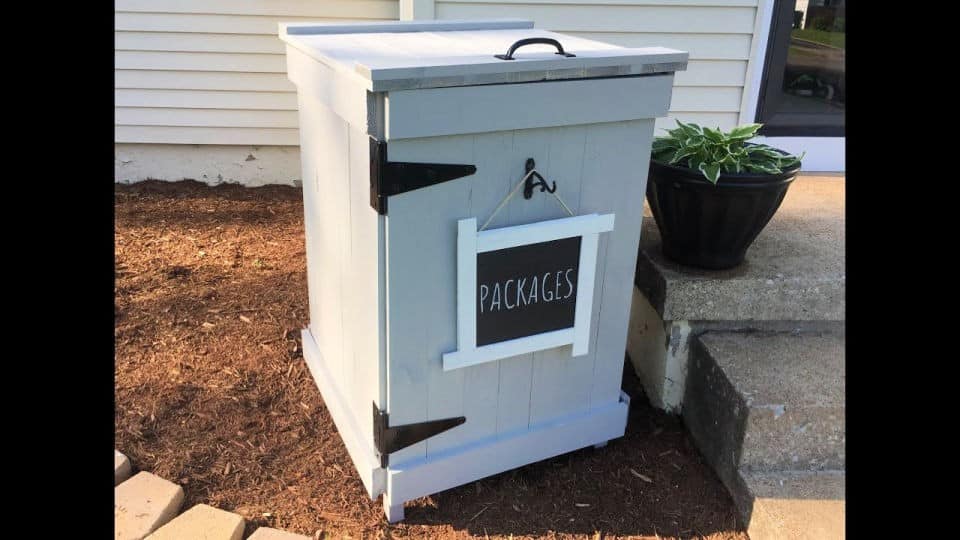 18 Easy Diy Package Drop Box Ideas - Solar Living Savvy