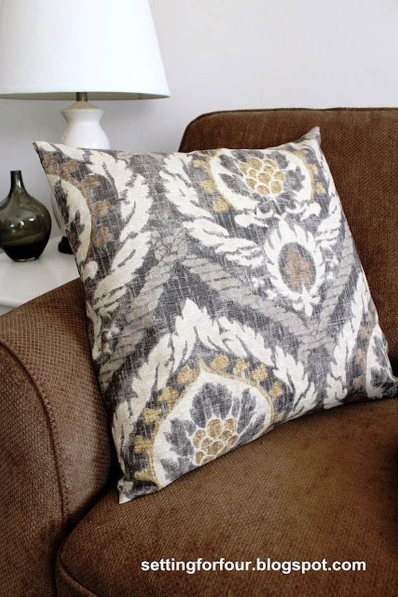 24 Easy Diy Pillow Case Ideas & Patterns - Solar Living Savvy