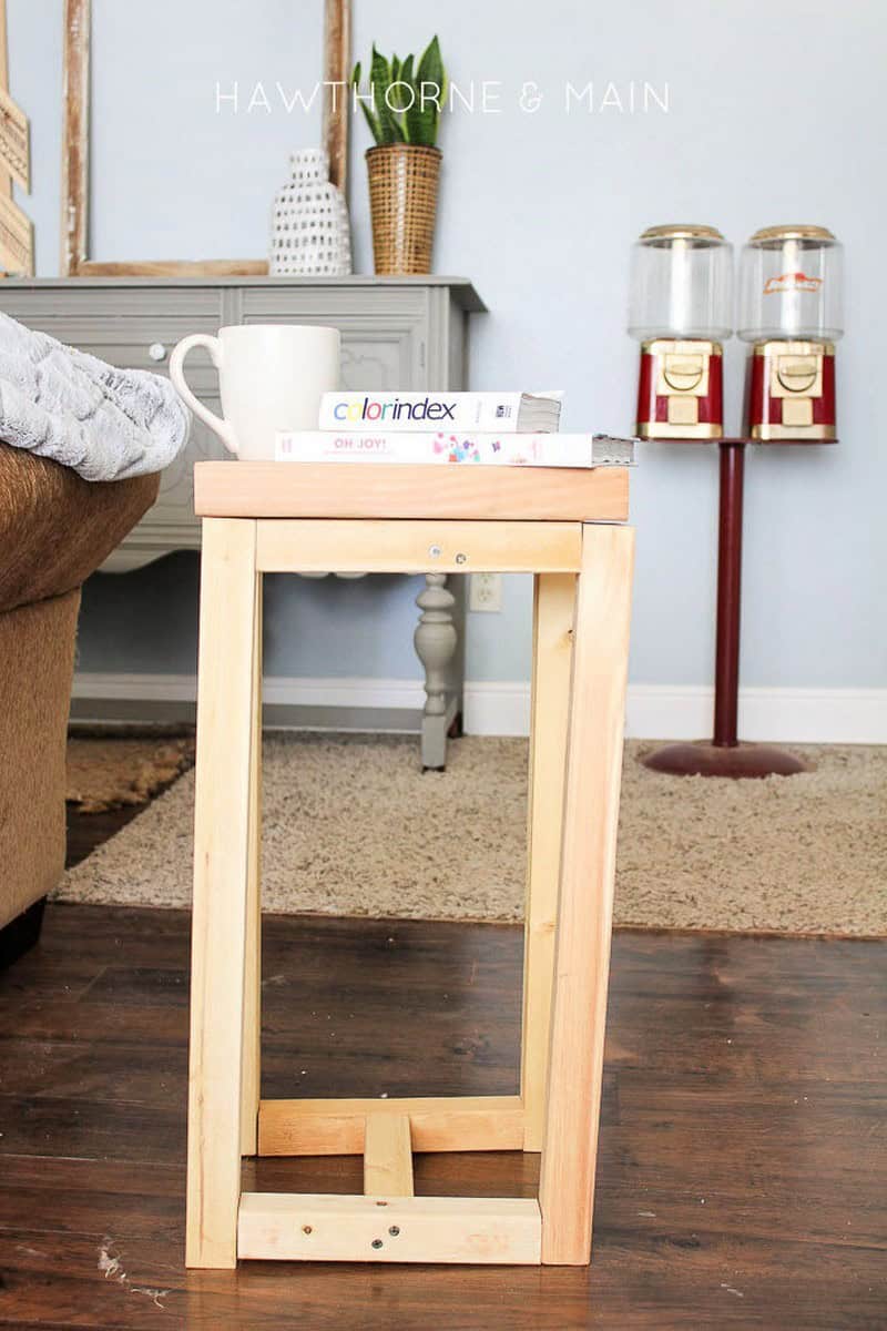 40+ Decent Diy Side Table Plans For Home - Solar Living Savvy