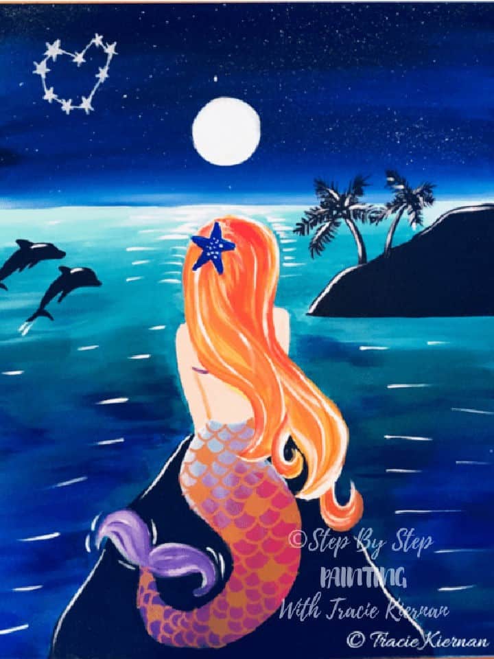 17 Easy Mermaid Painting Ideas - Solar Living Savvy