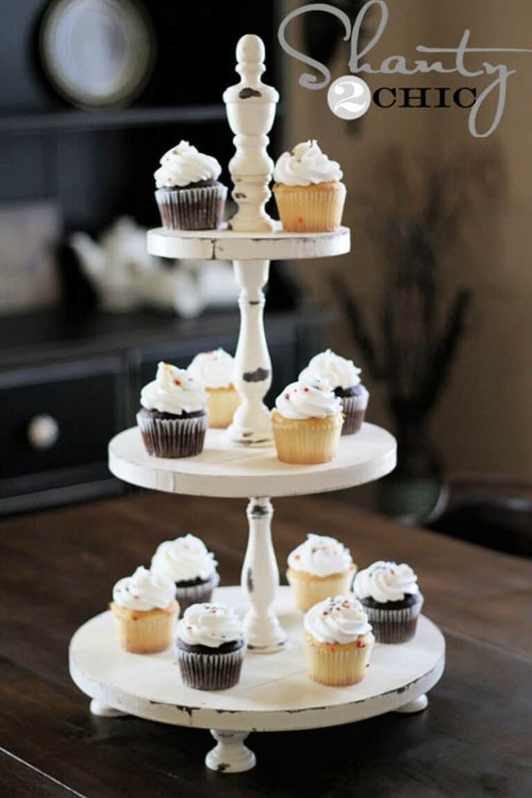 35+ Diy Cupcake Tower Ideas For Events - Solar Living Savvy