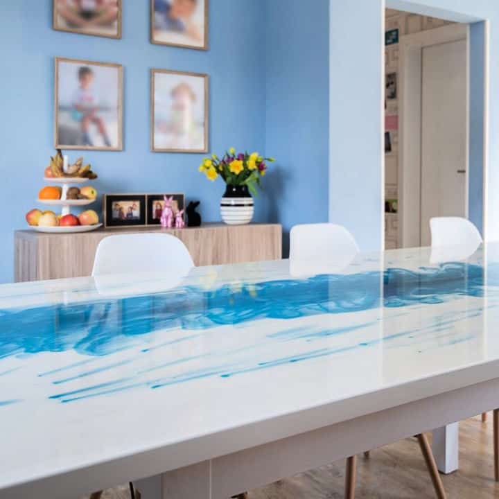 28 Easy DIY Epoxy Table Ideas - Solar Living Savvy