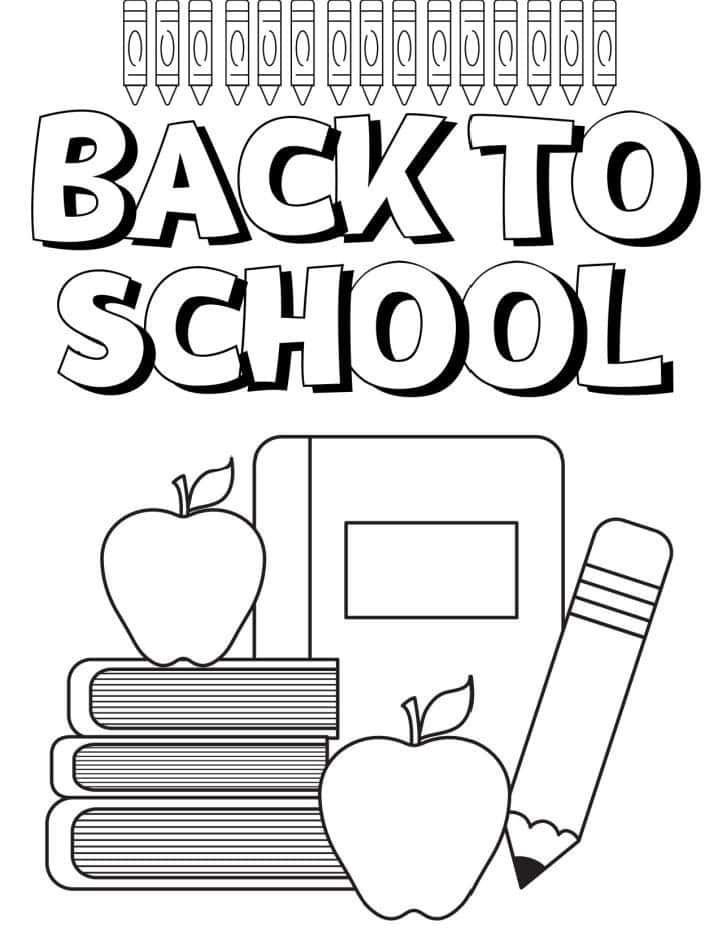 30 Free Back To School Coloring Pages For Kids And Adults - Solar ...