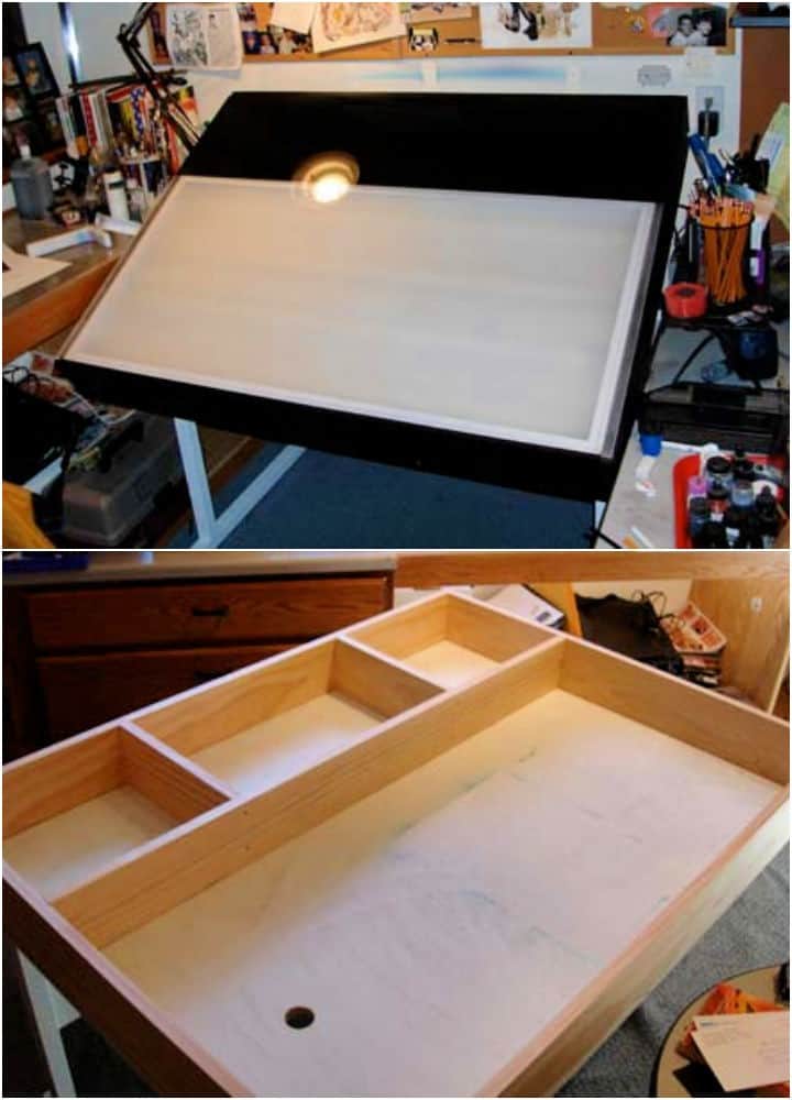 30 Homemade Diy Light Table Plans - Solar Living Savvy