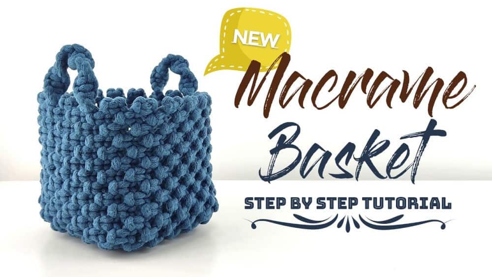 25 Free Diy Macrame Basket Patterns - Solar Living Savvy