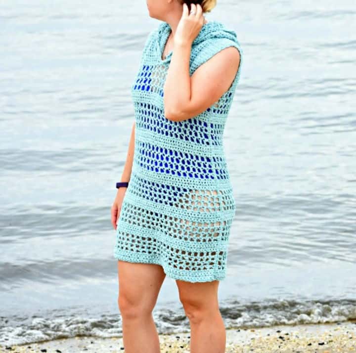 30 Free Crochet Beach Cover Up Patterns - Solar Living Savvy