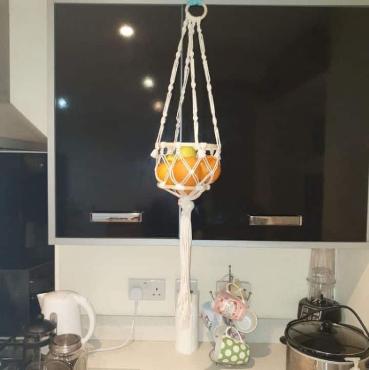 25 Free Diy Macrame Basket Patterns - Solar Living Savvy