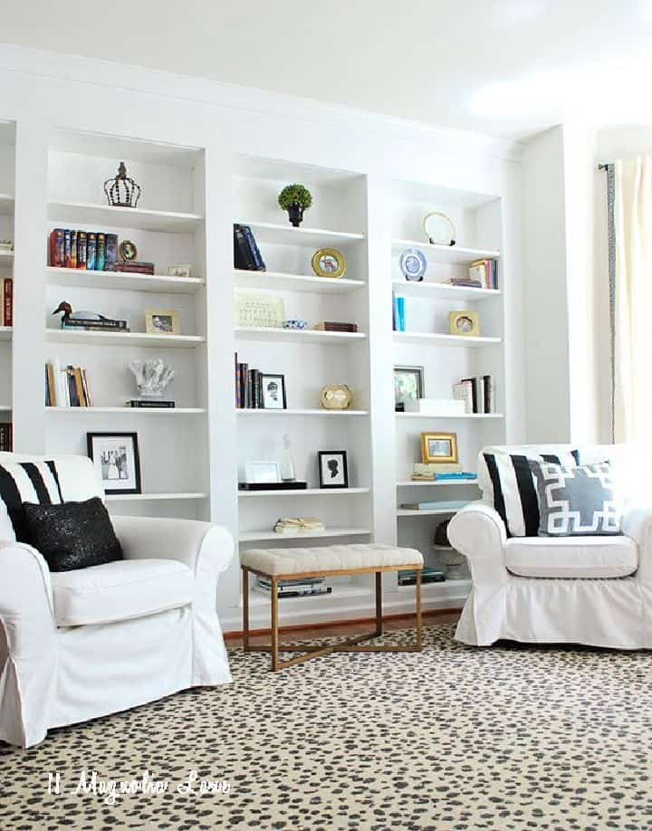 30 Diy Built In Shelves For Living Room, Bedroom And Kitchen - Solar ...