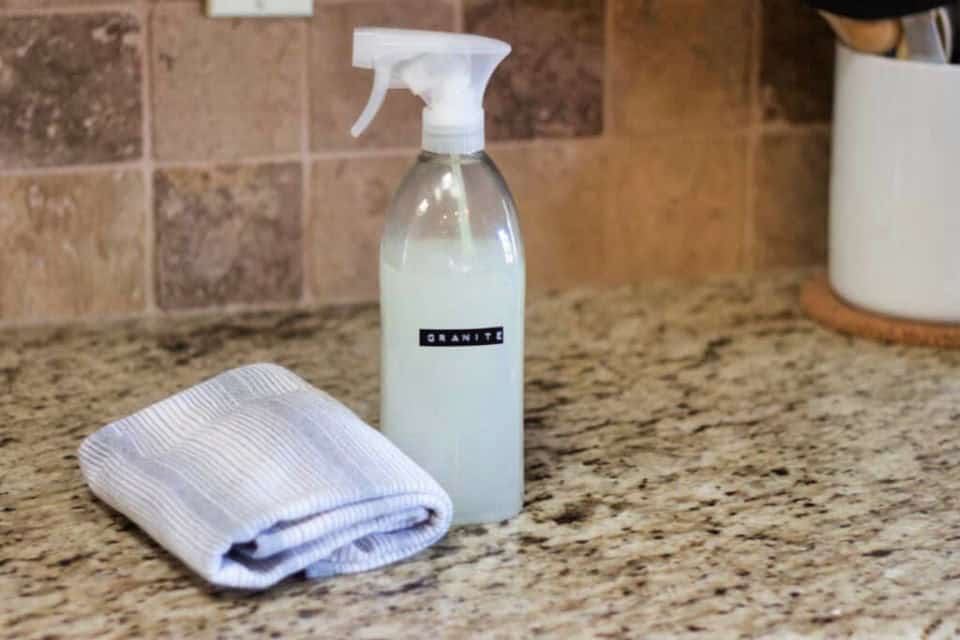 29 Homemade Diy Granite Cleaner Recipes - Solar Living Savvy