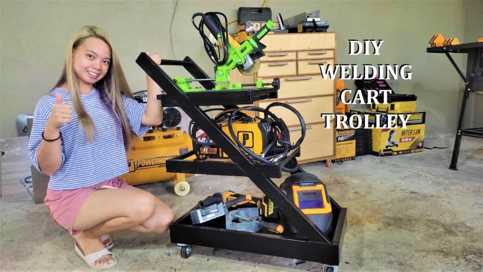 23 Easy Diy Welding Cart Ideas - Solar Living Savvy