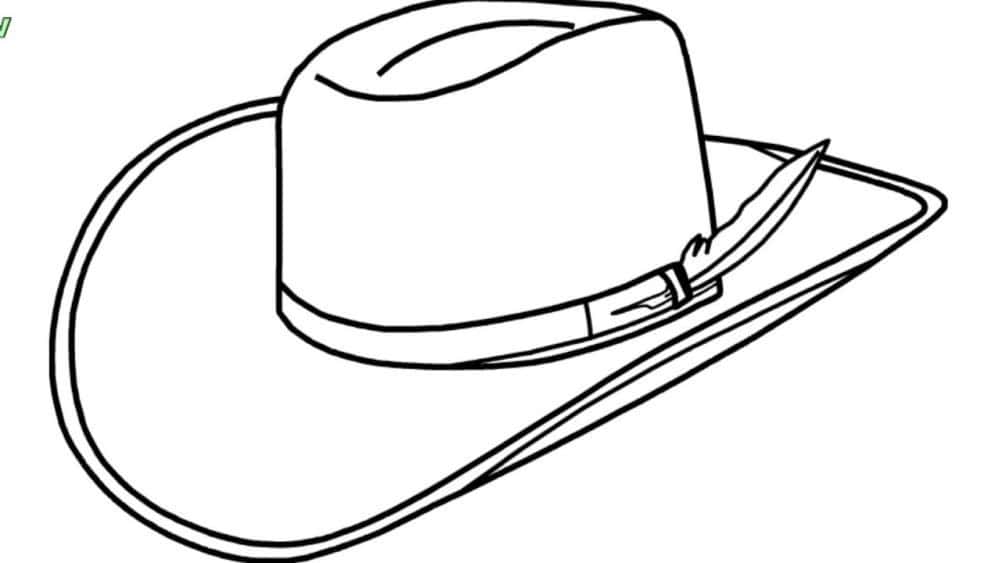 18 Easy Cowboy Hat Drawing Ideas - Solar Living Savvy