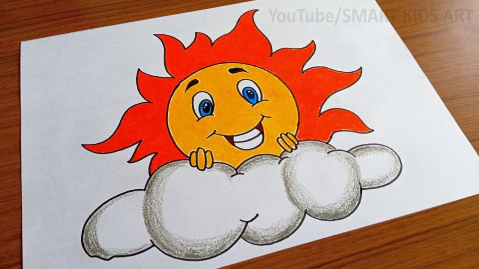 17 Easy Sun Drawing Ideas - Solar Living Savvy