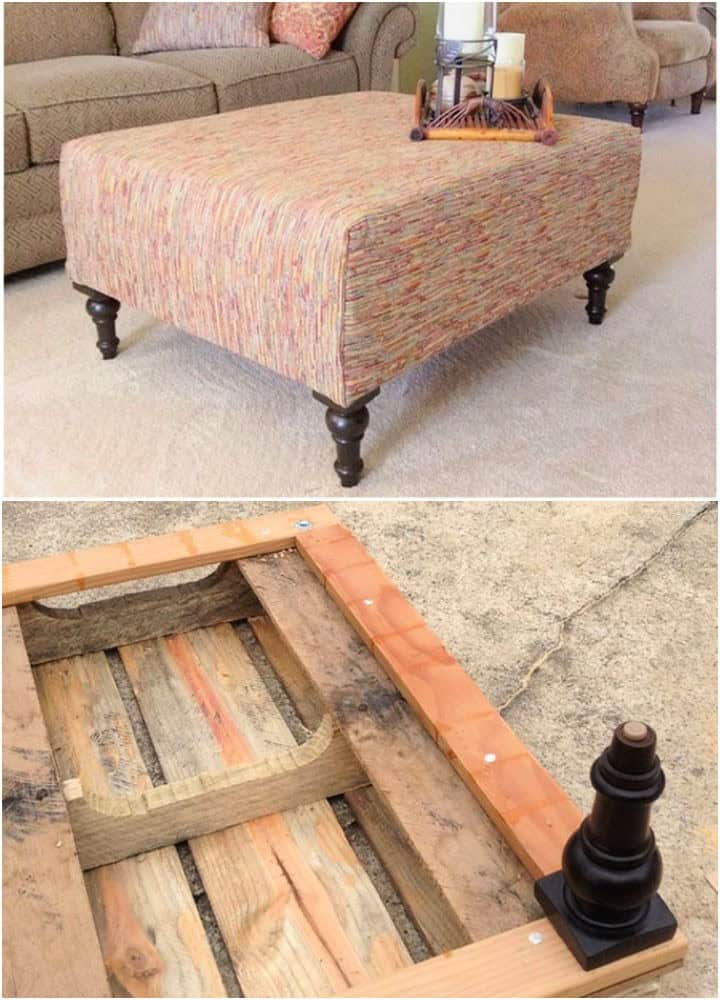 30 Free Diy Ottoman Ideas - Solar Living Savvy