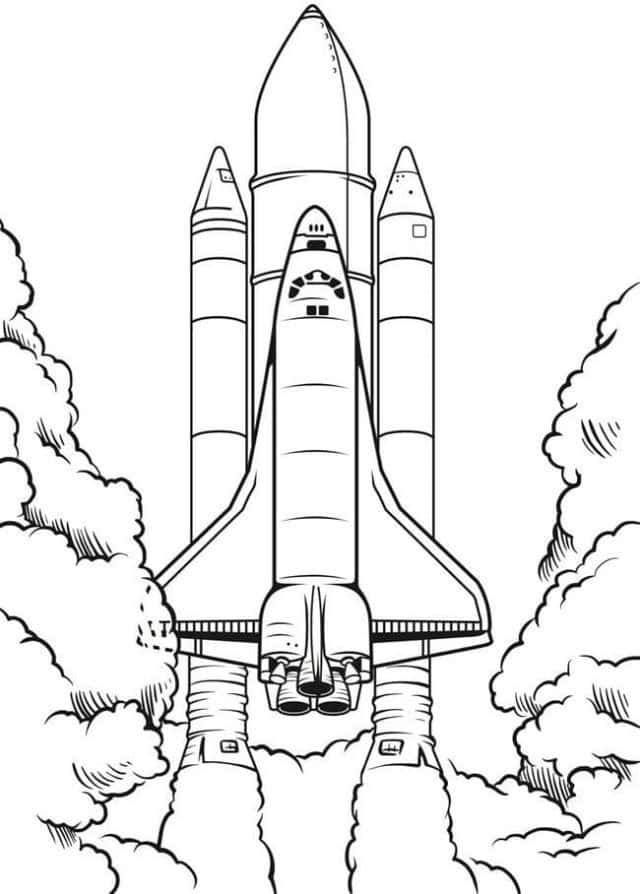 17 Free Rocket Coloring Pages For Kids And Adults - Solar Living Savvy