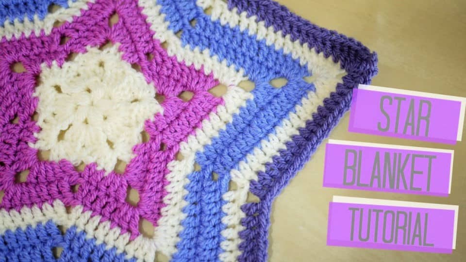 29 Free Crochet Star Blanket Patterns - Solar Living Savvy