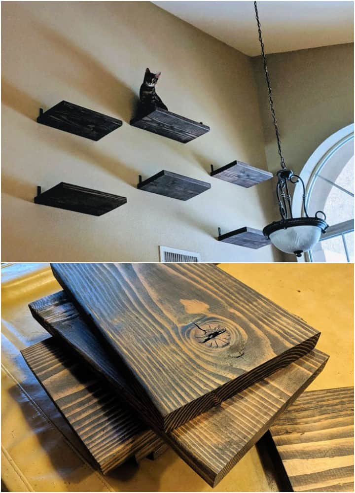 20 Creative Diy Cat Shelves And Cat Wall Ideas - Solar Living Savvy