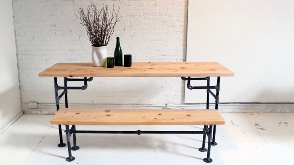 30 Industrial Inspired Diy Pipe Desk Plans With Shelves - Solar Living ...