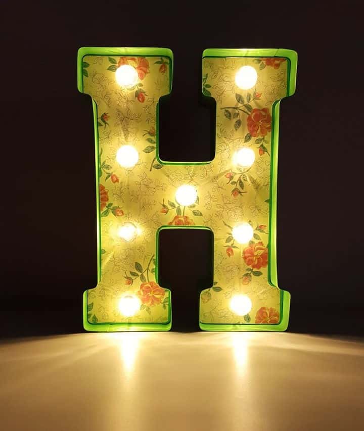 30 Easy Diy Marquee Letters - Solar Living Savvy