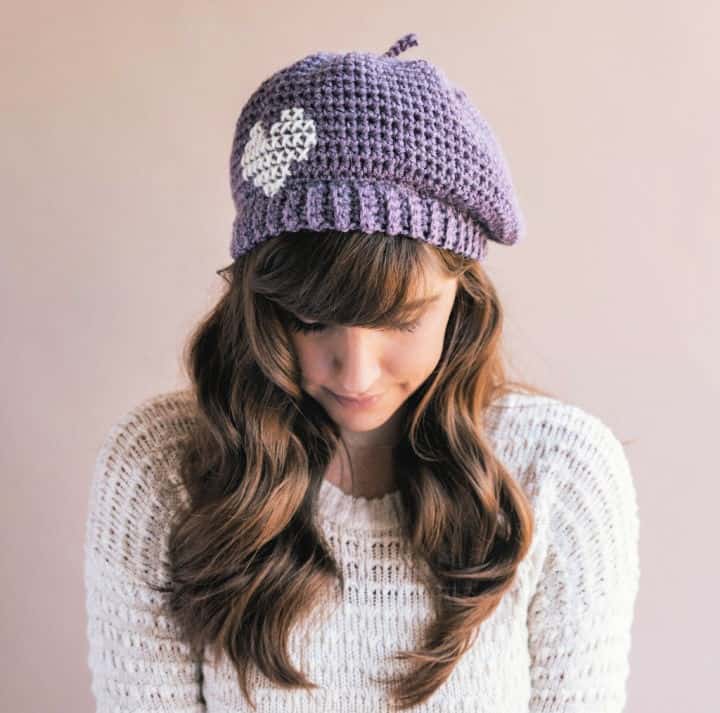 28 Free Crochet Beret Patterns - Solar Living Savvy
