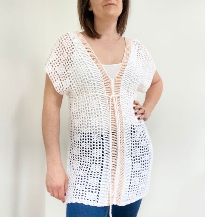 30 Free Crochet Beach Cover Up Patterns - Solar Living Savvy