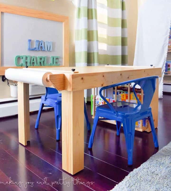 32 Diy Craft Table Ideas With Storage And Easy To Build - Solar Living ...