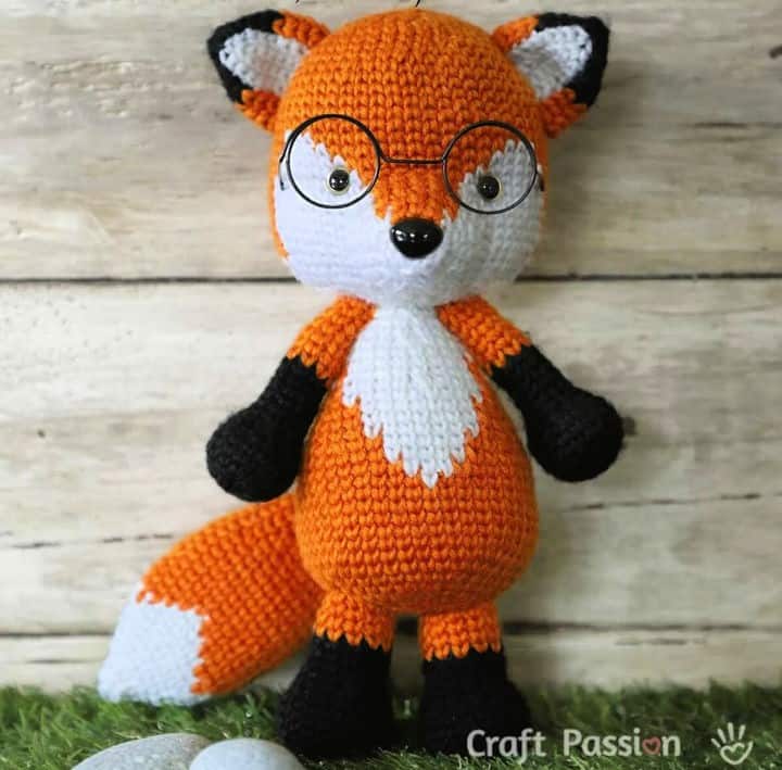 29 Free Crochet Fox Patterns - Solar Living Savvy