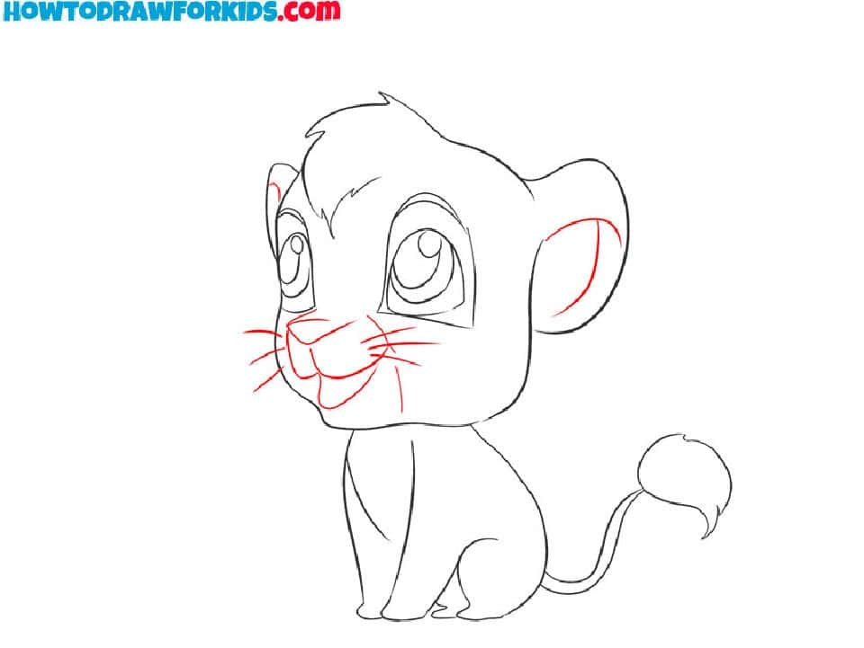 30 Easy Simba Drawing Ideas - Solar Living Savvy