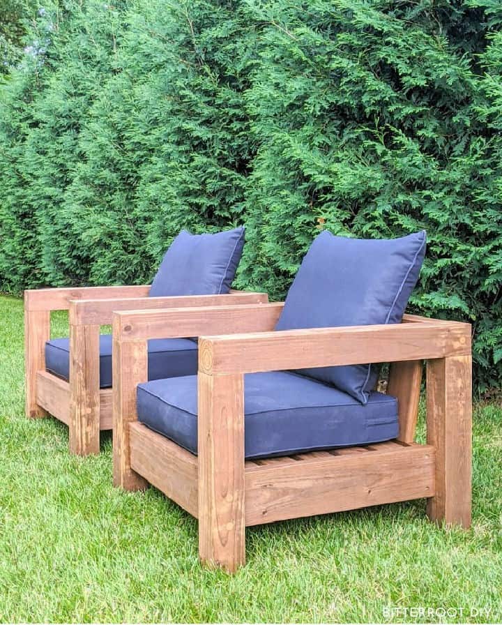 28 Free Diy Outdoor Chair Plans For Lawn, Patio And Garden - Solar ...