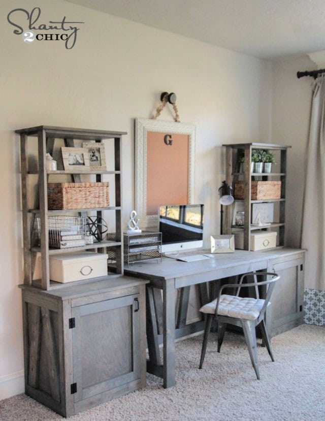 28 Diy Computer Desk Ideas And Plans To Build Your Own Desk - Solar ...