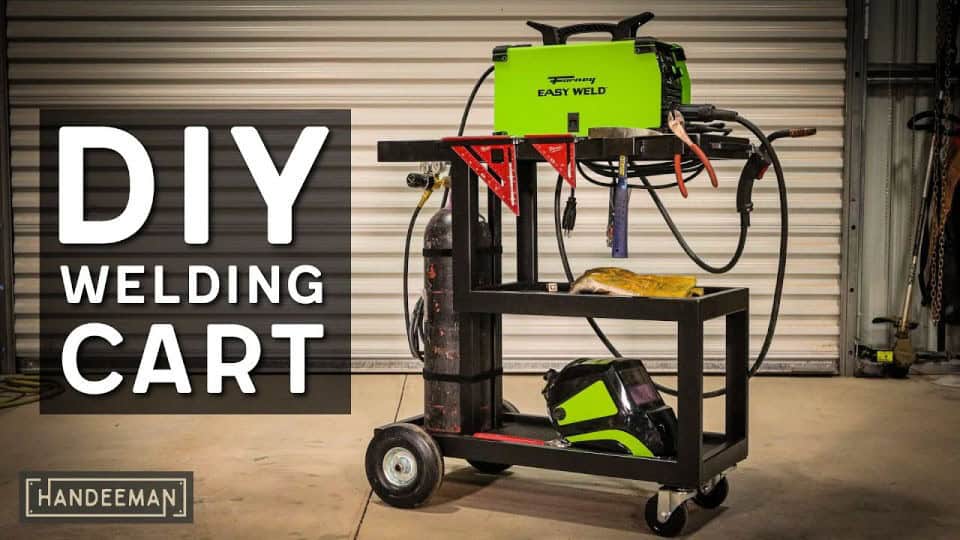23 Easy Diy Welding Cart Ideas - Solar Living Savvy