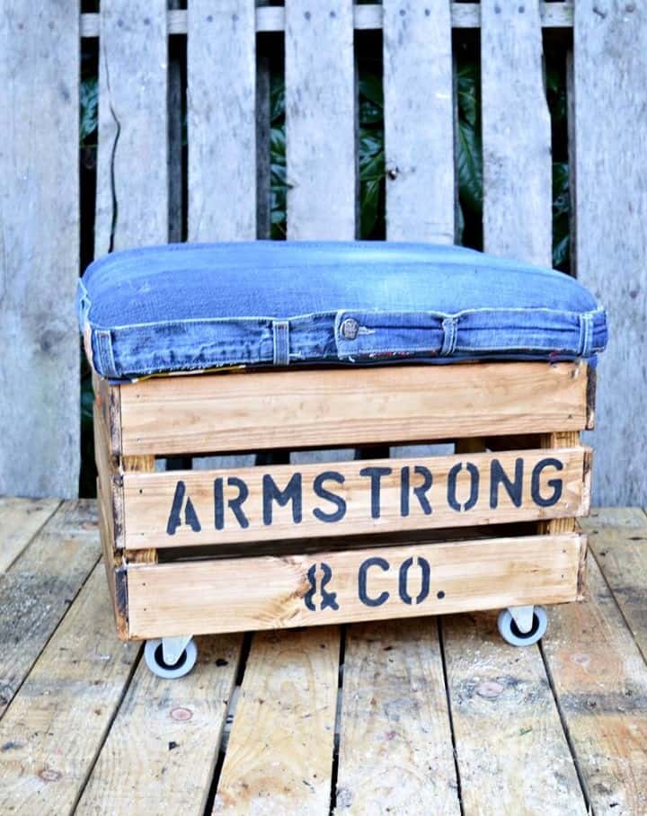 30 Free Diy Ottoman Ideas - Solar Living Savvy