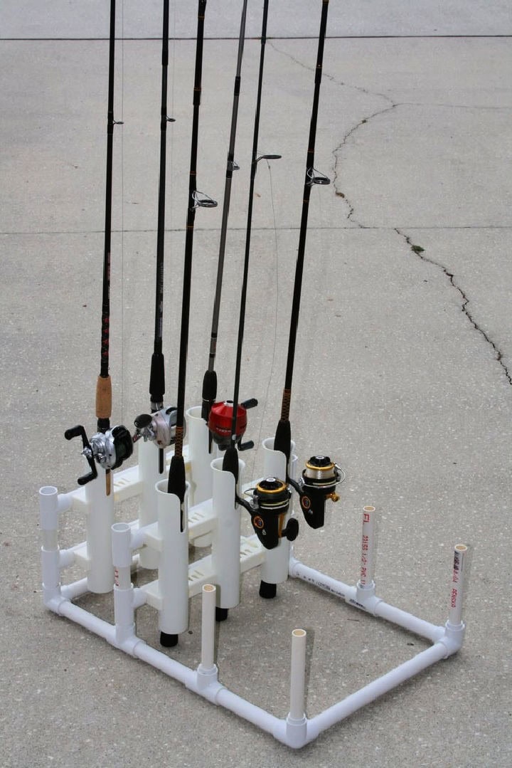 24 Easy Diy Fishing Rod Holder Ideas - Solar Living Savvy