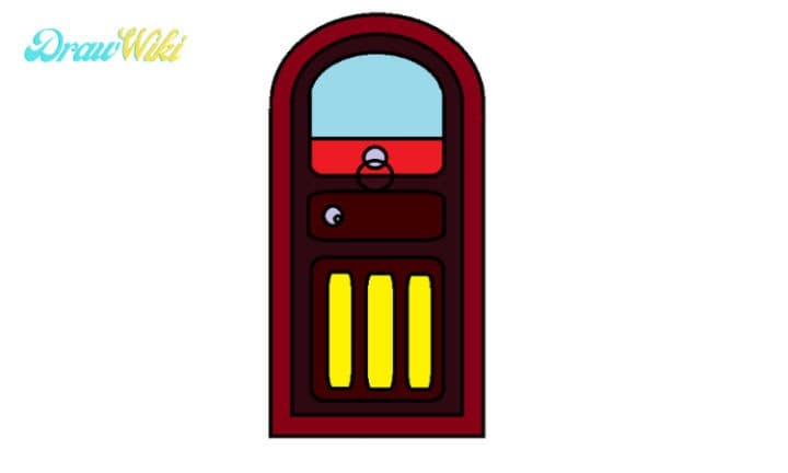 30 Easy Door Drawing Ideas - Solar Living Savvy