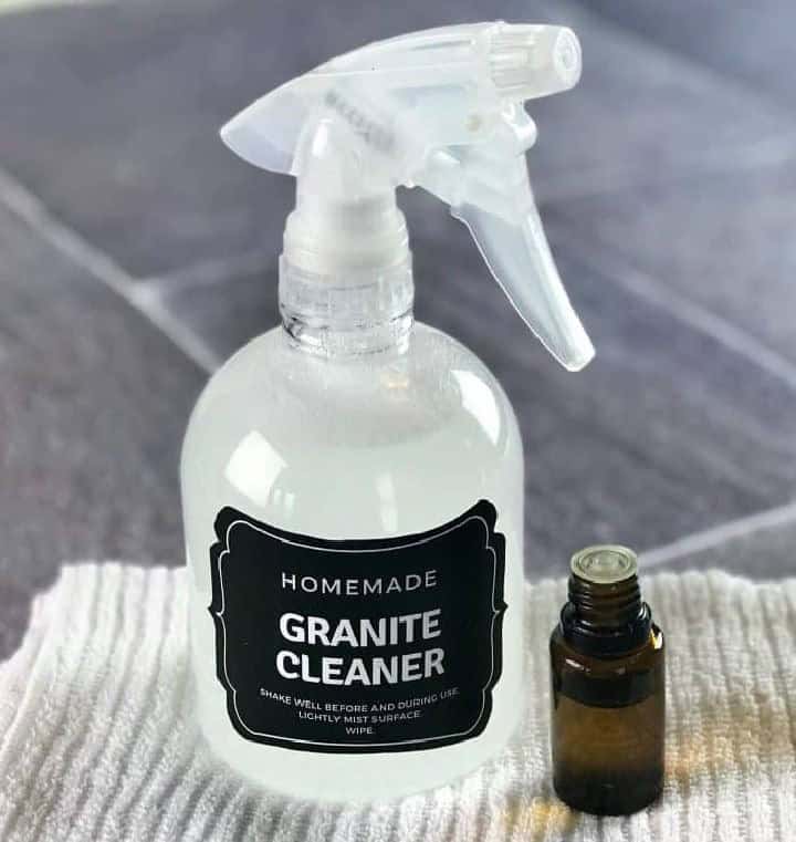 29 Homemade Diy Granite Cleaner Recipes - Solar Living Savvy