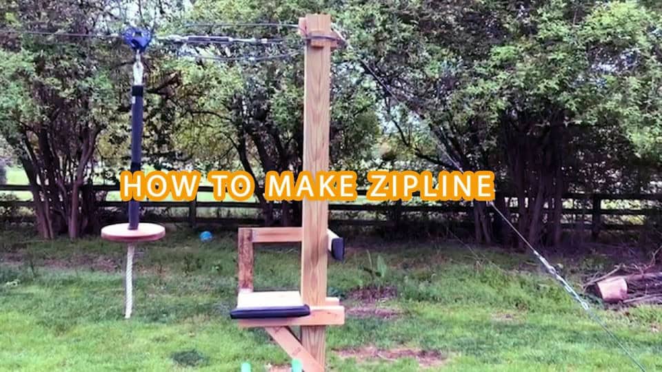 30 Easy Diy Zipline With Step By Step Instructions - Solar Living Savvy