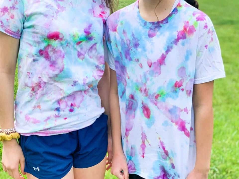 30 Easy Ice Tie Dye Patterns And Techniques - Solar Living Savvy