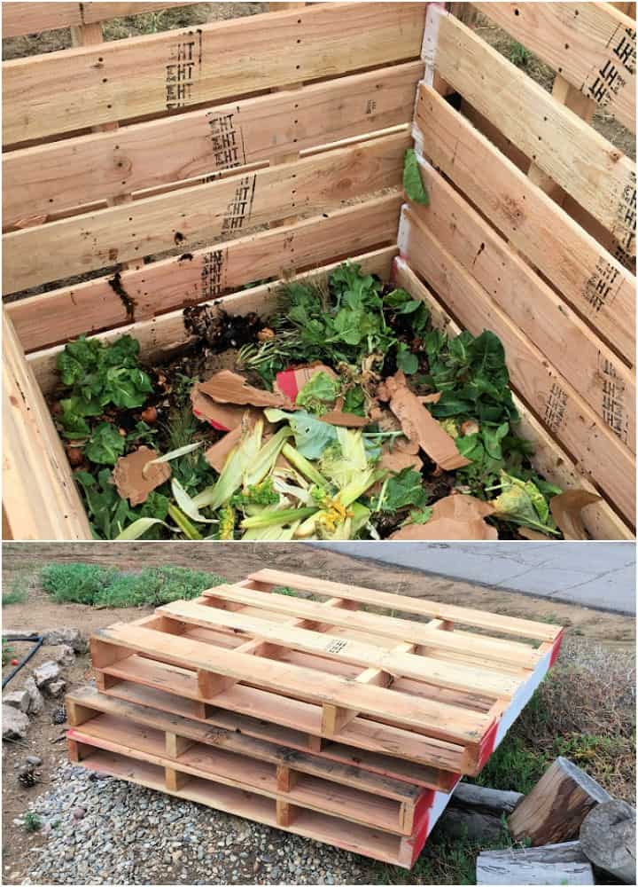 29 Diy Pallet Compost Bin Ideas To Build Your Own - Solar Living Savvy