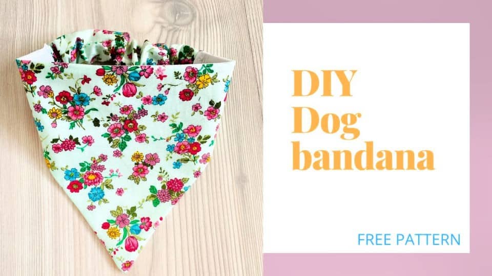 28 Easy Diy Dog Bandana Patterns - Solar Living Savvy