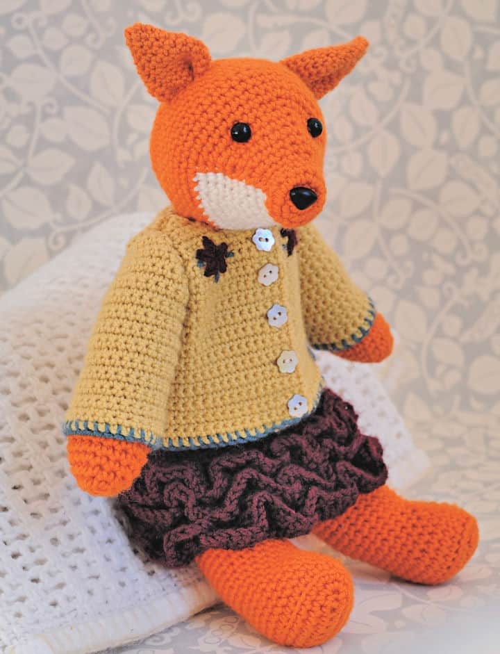 29 Free Crochet Fox Patterns - Solar Living Savvy