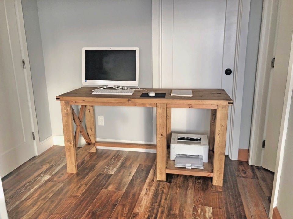 28 Diy Computer Desk Ideas And Plans To Build Your Own Desk - Solar ...
