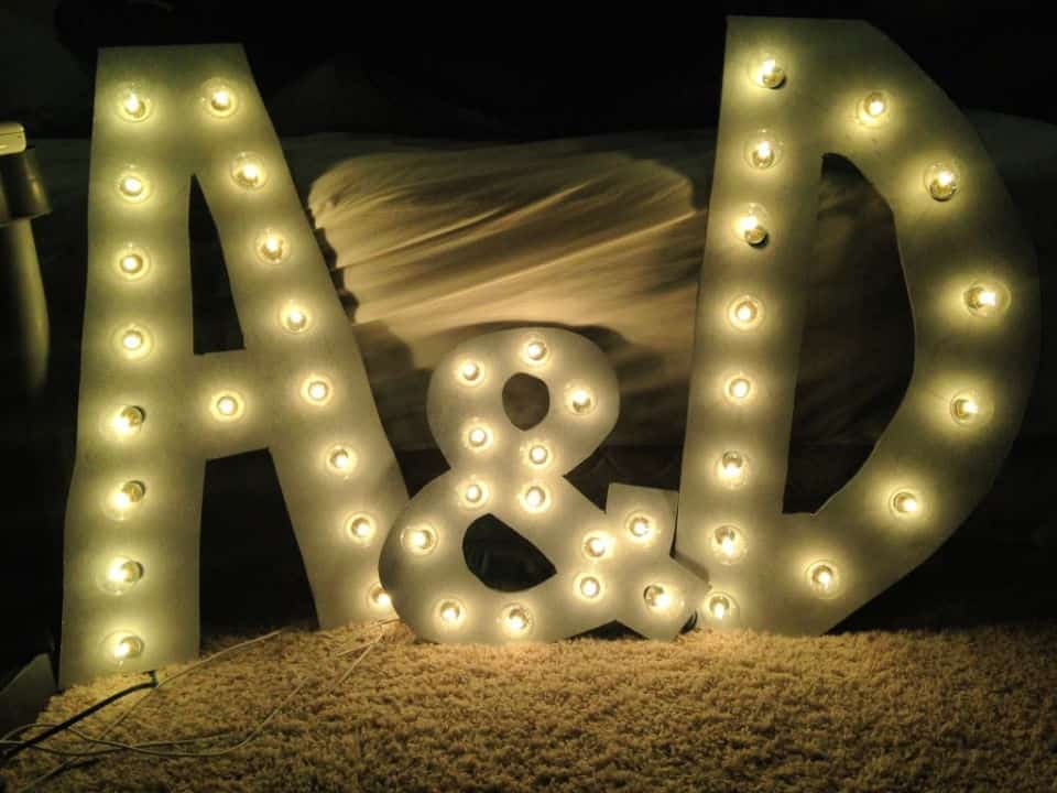 30 Easy Diy Marquee Letters - Solar Living Savvy