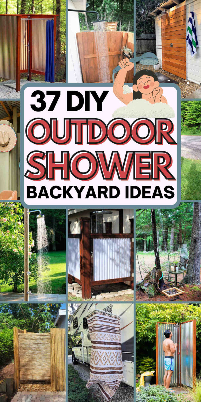 37 Refreshing Outdoor Shower Ideas for Your Backyard - Solar Living Savvy