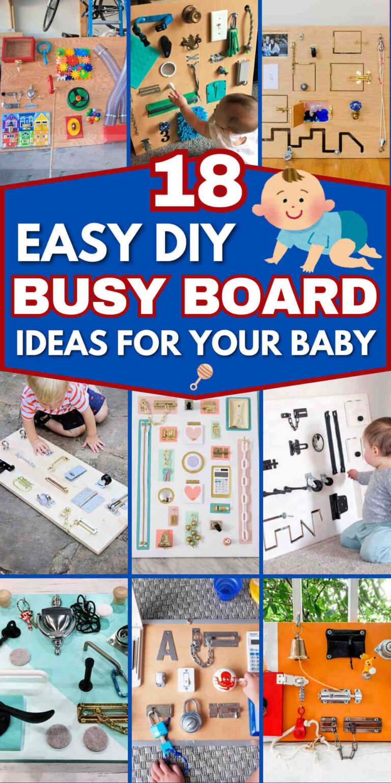 18 Easy Diy Busy Board Ideas - Solar Living Savvy